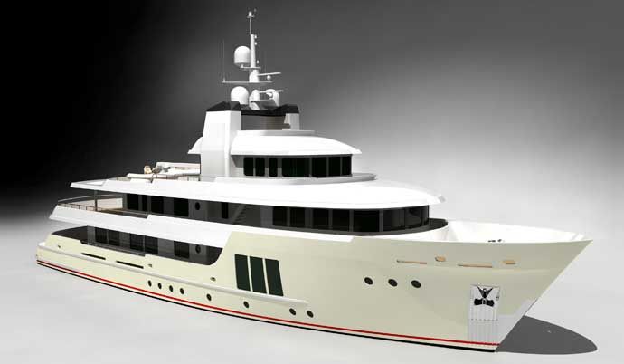 New 42m Vripack Explorer Yacht to be built by Turkey's Cizgi yard
